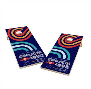 Wood Cornhole Game - Custom Branded Promotional Outdoor Games - Swag.com