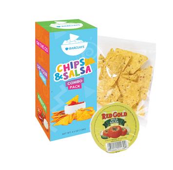Chips & Salsa Combo Pack - Custom Branded Promotional Food & Snacks ...